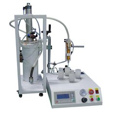 China E27 Glue Dispenser Robot For Bulb Cap Glue Adhesive Dispensing Machine supplier