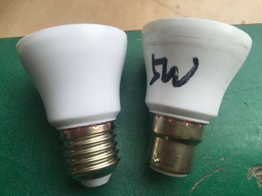 LED Bulbs Cap Hole Punching Crimping Machine  For E27 B22 E22 supplier
