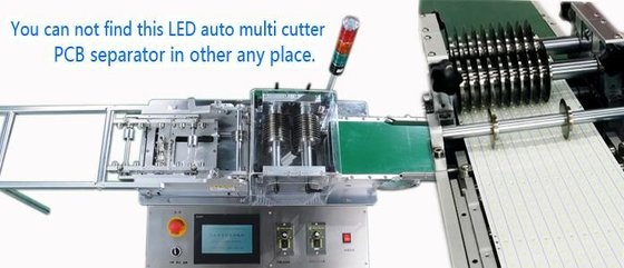 Motorized PCB Separator With Multi Slitter PCB Depaneling With One Day Lead Time supplier