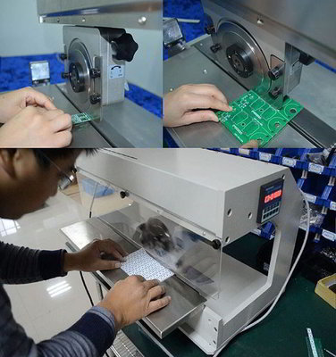 PCB Depaneling Motorized PCB Separator With CE ISO Certification supplier