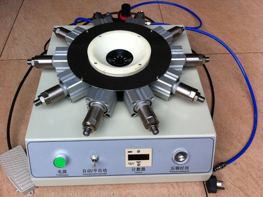 E27 B22 E22 Bulb Cap Hole Crimping Tool For LED Bulb Cap Hole Punching Machine supplier