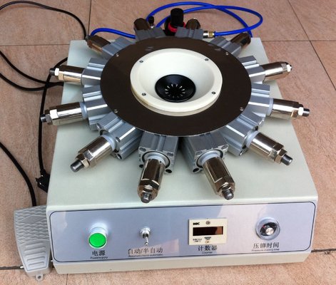 E27 B22 E22 Bulb Cap Hole Crimping Tool For LED Bulb Cap Hole Punching Machine supplier