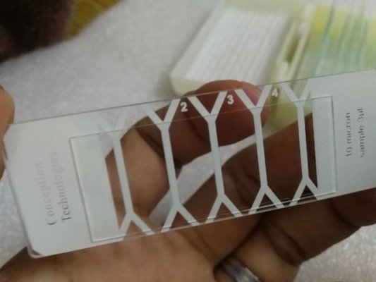 Male Fertility Semen Analysis With Disposable Sperm Counting Chamber Slide supplier