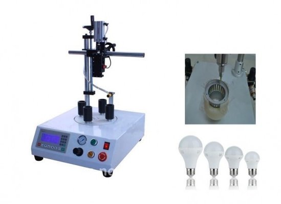 Glue Dispenser Robot For LED Lighting E14 E27 B22 Bulb Cap Assembly Glue Dispensing supplier