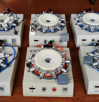 B22 Bulb Cap Punching Crimping Machine For LED Bulb Cap Punching Production Line supplier