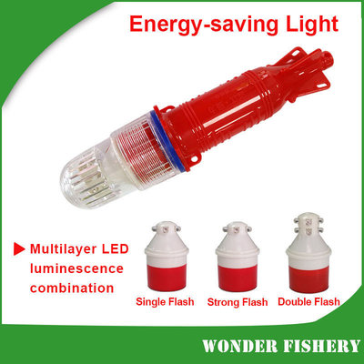 Floating Signal Flash Fishing Net Light Sea Strobe LED Light supplier