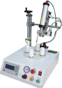 Bulb Cap Glue Dispensing Machine LED Bulb Cap Assembly Machinery CE Certification supplier