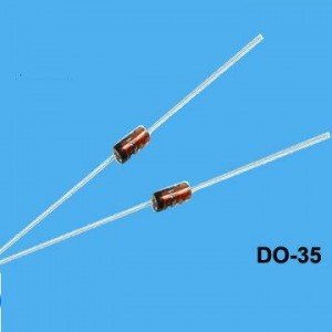 0.5W Zener Diode Do-35 1n5221 to 1n5267 2.4V-75V