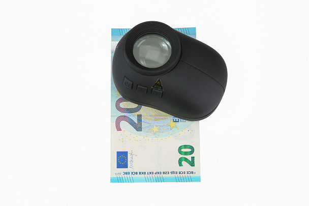 Forensic magnifier with light UVA(365nm) UVC(254nm) Laser(980nm) White,10× amplification