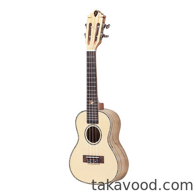 Kriens Ukulele Hawaiian guitar 24 inch Ukelele Solid Spruce Top Ukulele supplier