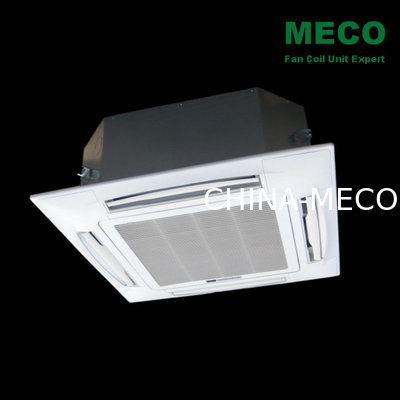 Chilled water 4 way ceiling concealed cassette type fan coil units-1200CFM 4 TUBE