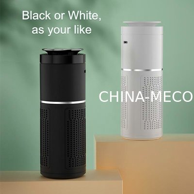 APHOEU CAR air purifier with UVC led lamp + photocatalyst filter, Anion, HEPA filter clean the air in car kill virus