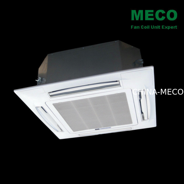 Chilled water 4 way ceiling concealed cassette type fan coil units-1200CFM 4 TUBE