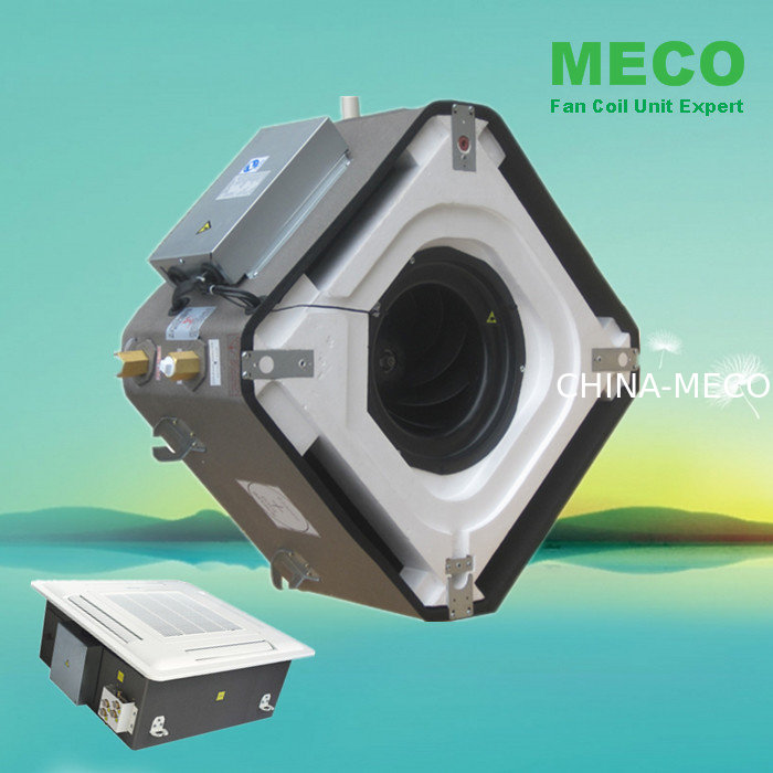Unidad 4 vías fan coil de cassette-4 way cassette fan coil unit-0.75RT