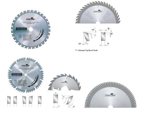 TCT Circular Saw Blades With Premium Steel And Micro Grain Carbide Tips