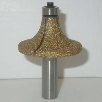 Silicon carbide tools and PCD corner round bit