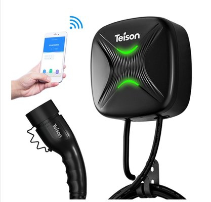 Teison Home Wifi 4G Enabled Wall-mounted OCPP EV Charging Station with APP Level 2 220V 32a Electric Car Charger