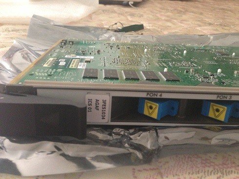 Alcatel-lucent FPBA-FGLT-A16 port PON GPON EPON board for 7360 etc OLT with 16 SFP modules GLT4-A