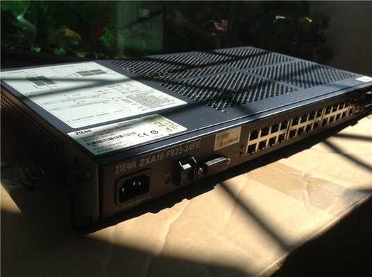Big Capacity ZTE Network Gpon Epon Olt Equipment For FTTX Solutions ZXA10 F822-24FE