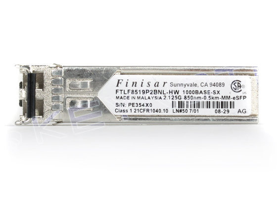 2.125G Finisar PE354X0 850nm network transceivers / multimode sfp module FTLF8519P2BNL-HW