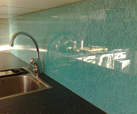 China Ice Cracked Toughened Laminated Glass For Kitchen Splashbacks supplier