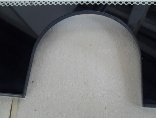 Baking Oven Bent Tempered Low E Glass Safety Performance CE EN12150 supplier