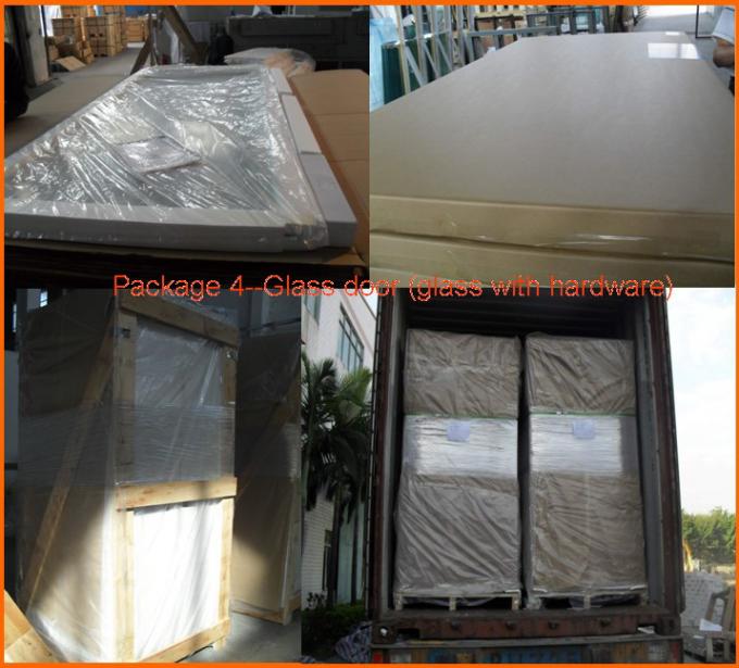 ANSIZ97.1 Straight Corner Shower Enclosure Glass Tempered Safety