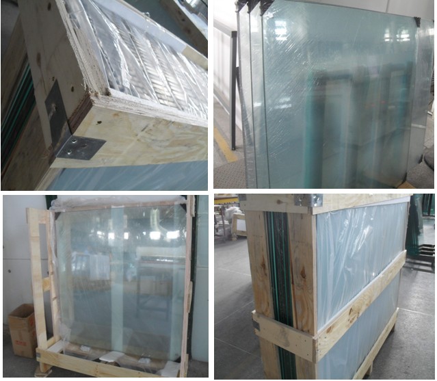 Clear Laminated Pool Fencing Glass PVB Single Glass Thick 19 mm