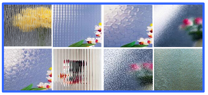 Obscure Pattern Shower Tempered Glass , Tempered Glass Bathroom