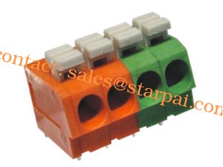 China Screwless Terminal | Pitch: 5.00mm | Part No.604-6-5.00 supplier