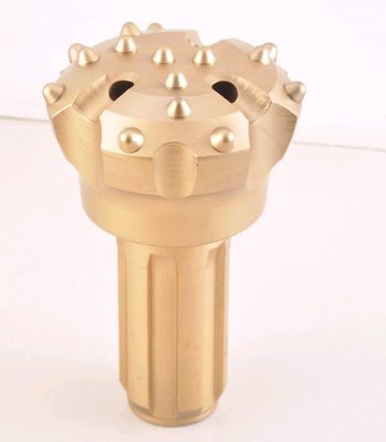 110mm, 150mm OD DTH Button Bits Rock Drilling Tool With 15 Buttons, 6 Splines, 3 Water Hole