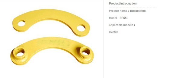 Spare Parts For Excavator Bucket Link Rod / Excavator Link Rod For Komatsu,Caterpillar PC200, EP55