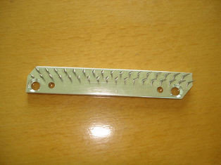 High Carbon Steel Pin Plate , Wear Resistant Textile Machine Spare Parts
