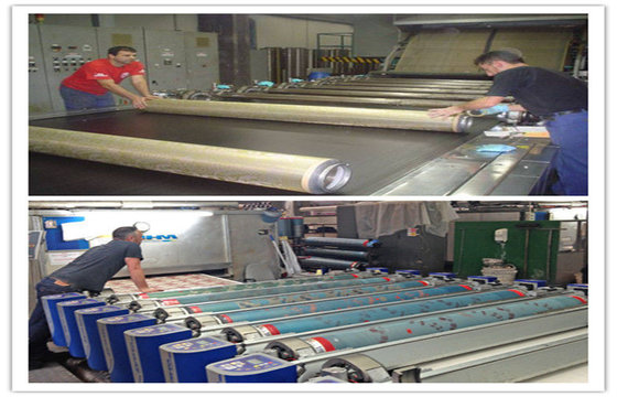 Rotary Printing Textiles Nickel Screen Mesh 100 More Tough & Tensile