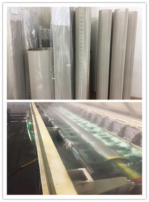 Standard Rotary Nickel Template Screen Variety High Strength Textile Screen Printing