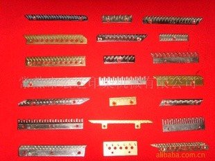 Different Kinds Of Faller And Faller Bar , Pin Plate Textile Machinery Spares
