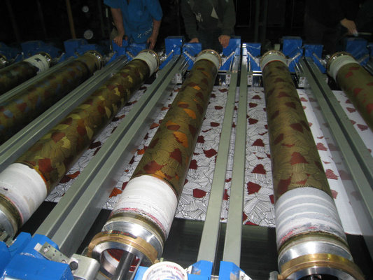 Symmetrical / Conglu Textile Parts Rotary Screen More Tought  Tensile
