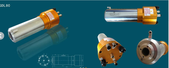 Automatic Tool Change Motor Spindle , Water Cooling CNC ATC Spindle