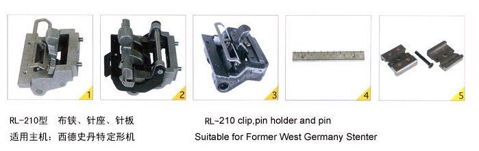 Mercerizing Clip And Chain Stenter Machine Parts For Japan Wakayama Mercerizing Machine