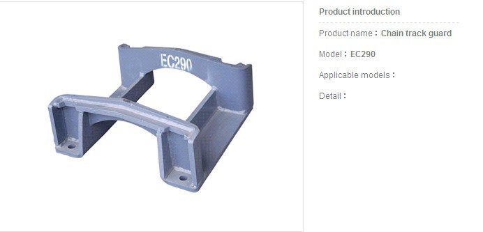 Track Link Guard Excavator Track Chain Guard Excavator Spare Parts PC200, SH200, EC290