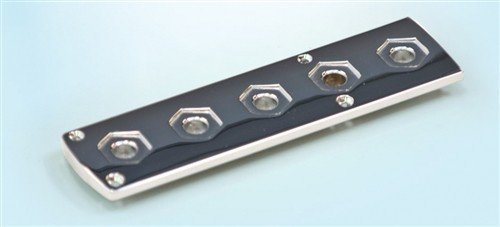 1/5 /10  Hole Bier Pin Storage Plate stenter Spare Parts Chrome Plated