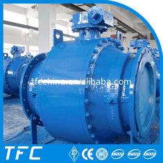 trunnion moutned DBB API 6D ball valve