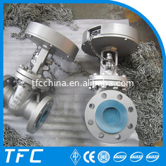 API 6D carbon steel chain wheel gate valve