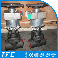 manually operated mechanical interlock gate valve