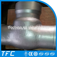 China supplier cast steel A216 Gr. WCB 24 inch API 6D pressure seal bonnet swing check valve price