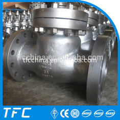 cast steel bolted cover API 6D check valve