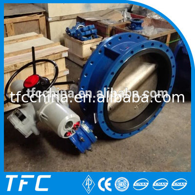 Aluminium bronze butterfly valve for sea water, electric water valves