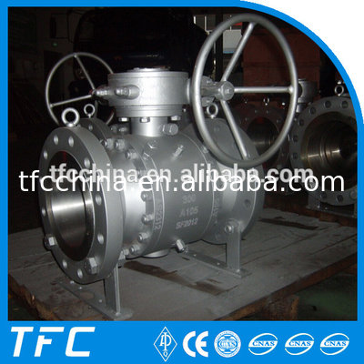 fixed ball flange ball valve wenzhou