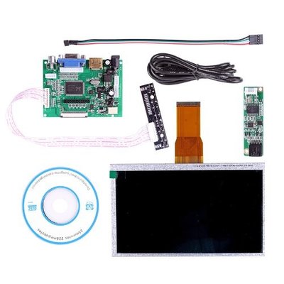 7 Inch Touch Screen TFT LCD Panels HDMI VGA 2AV With Driver Board