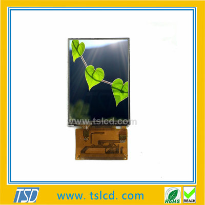Promotional 2.8 inch QVGA 240x320 dots TFT display screen with resisitive touch panel